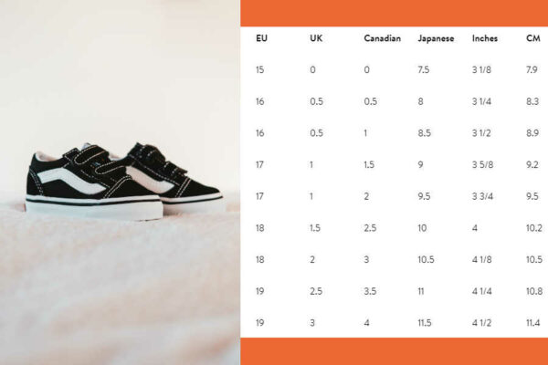 Shoe Size Chart - Best Shoe Size Guide