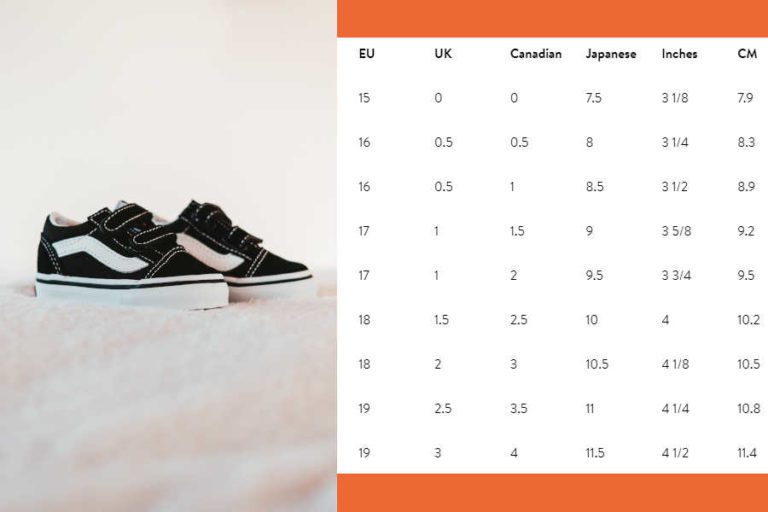 Shoe Size Chart - Best Shoe Size Guide